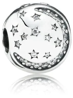 Pandora | Jewelry | Authentic Pandora Retired Twinkling Night Clip ...